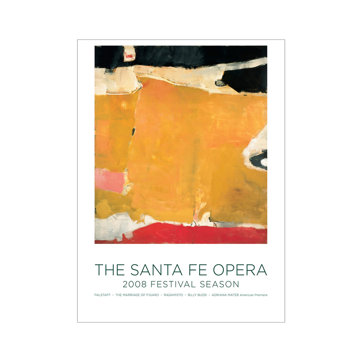 2008 Season Poster – The Santa Fe Opera