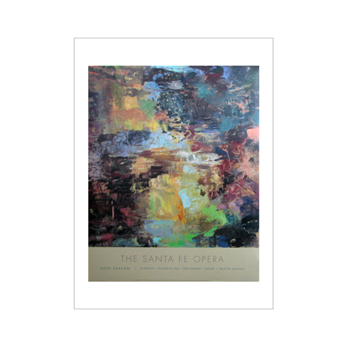 2009 Season Poster – The Santa Fe Opera